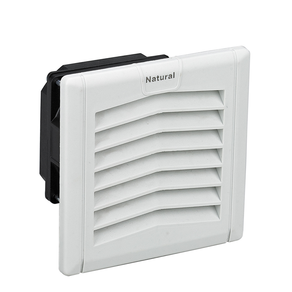 120x120 Filter Fan 230V AC or 24V DC. – Elekron Baal