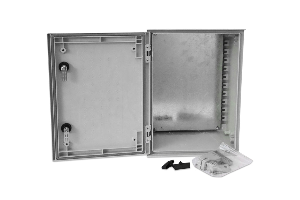 GRP 300(H)x250(W)x140(D) IP65 enclosure – Elekron Baal