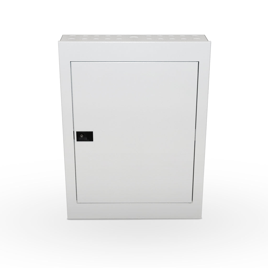 Din rail Enclosure 2x16 Pole- Surface Mount – Elekron Baal