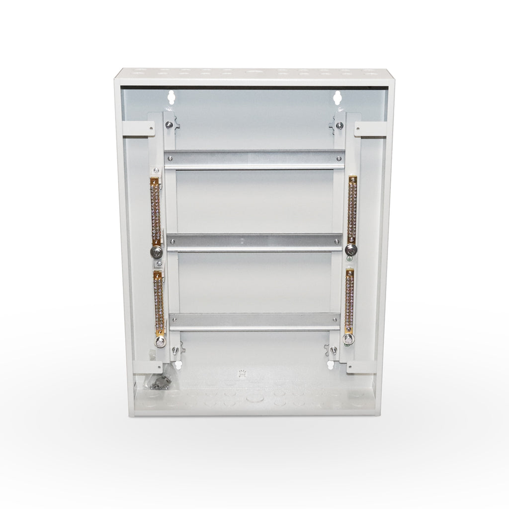 Din rail Enclosure 3x16 Pole- Surface Mount – Elekron Baal