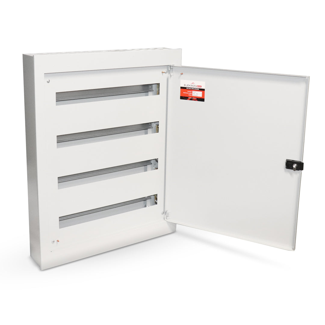 Din rail Enclosure 4x24 Pole- Surface Mount – Elekron Baal