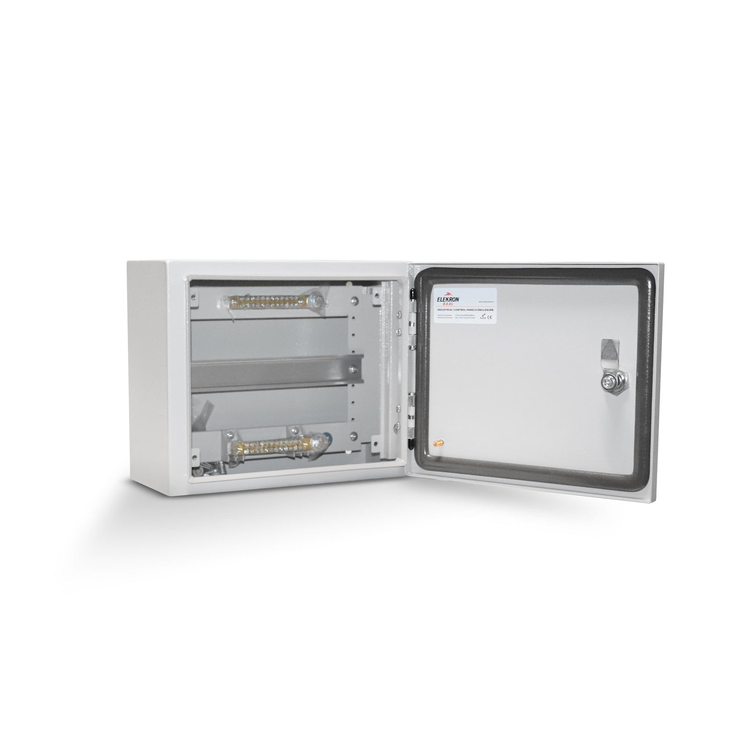 1x12 Poles Din rail Enclosure-IP66 – Elekron Baal