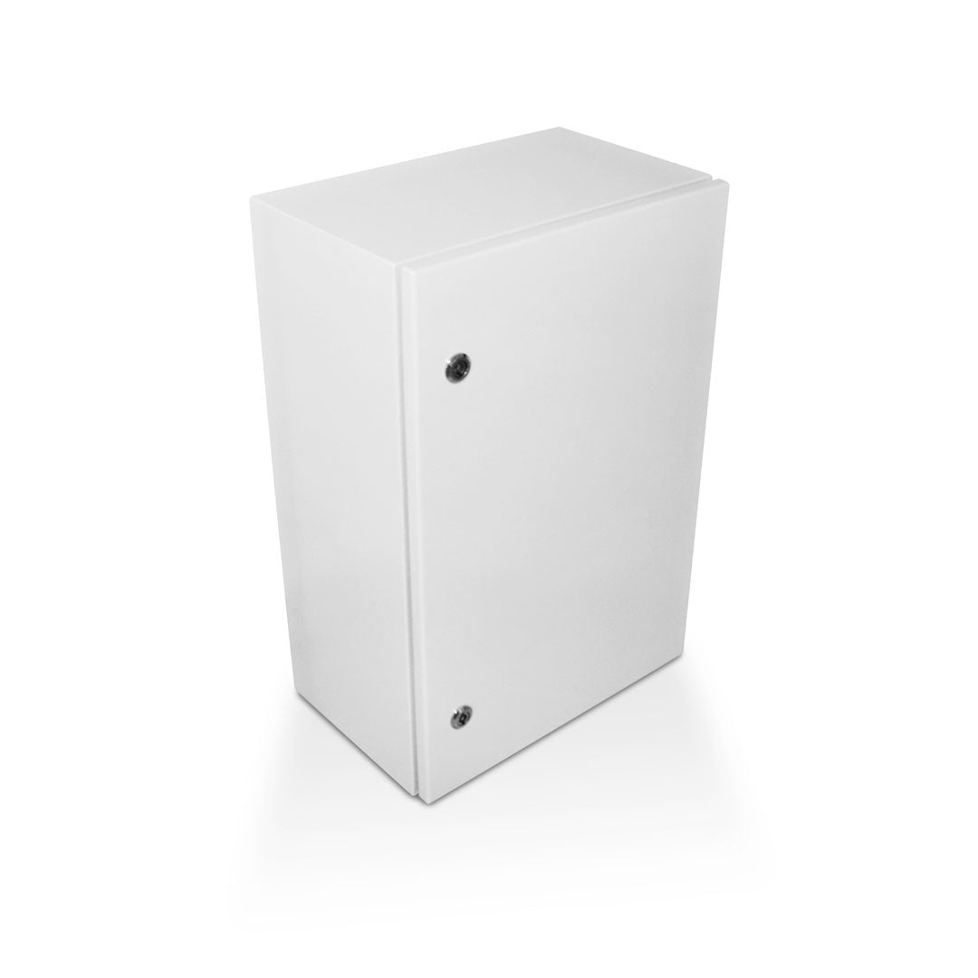 1200HX600WX250D Powder Coated Galvanized steel Enclosure – Elekron Baal