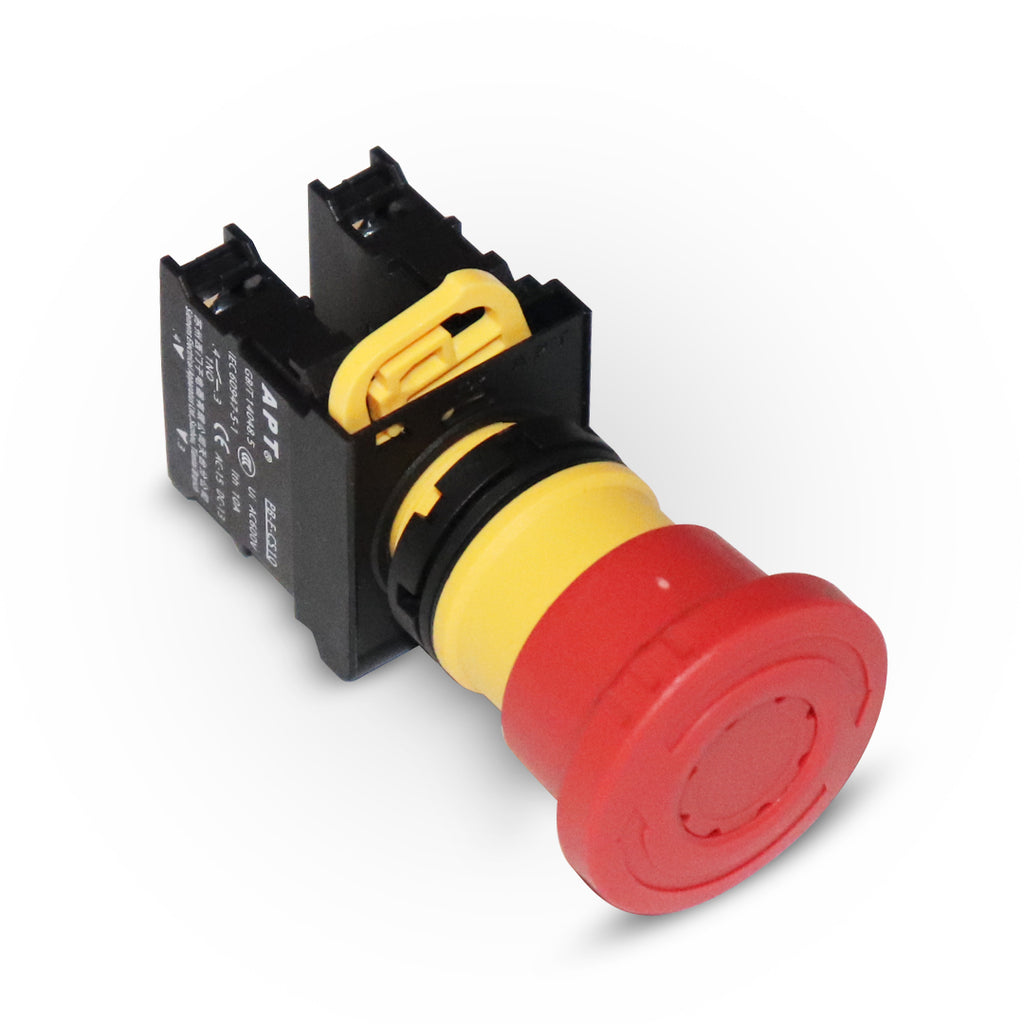 22mm E-stop, Twist release – Elekron Baal