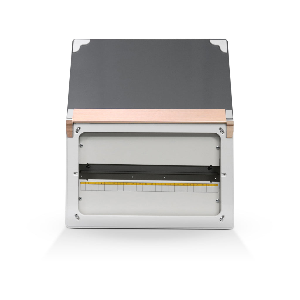 1x22 POLES Flush Mount Din rail Enclosure – Elekron Baal