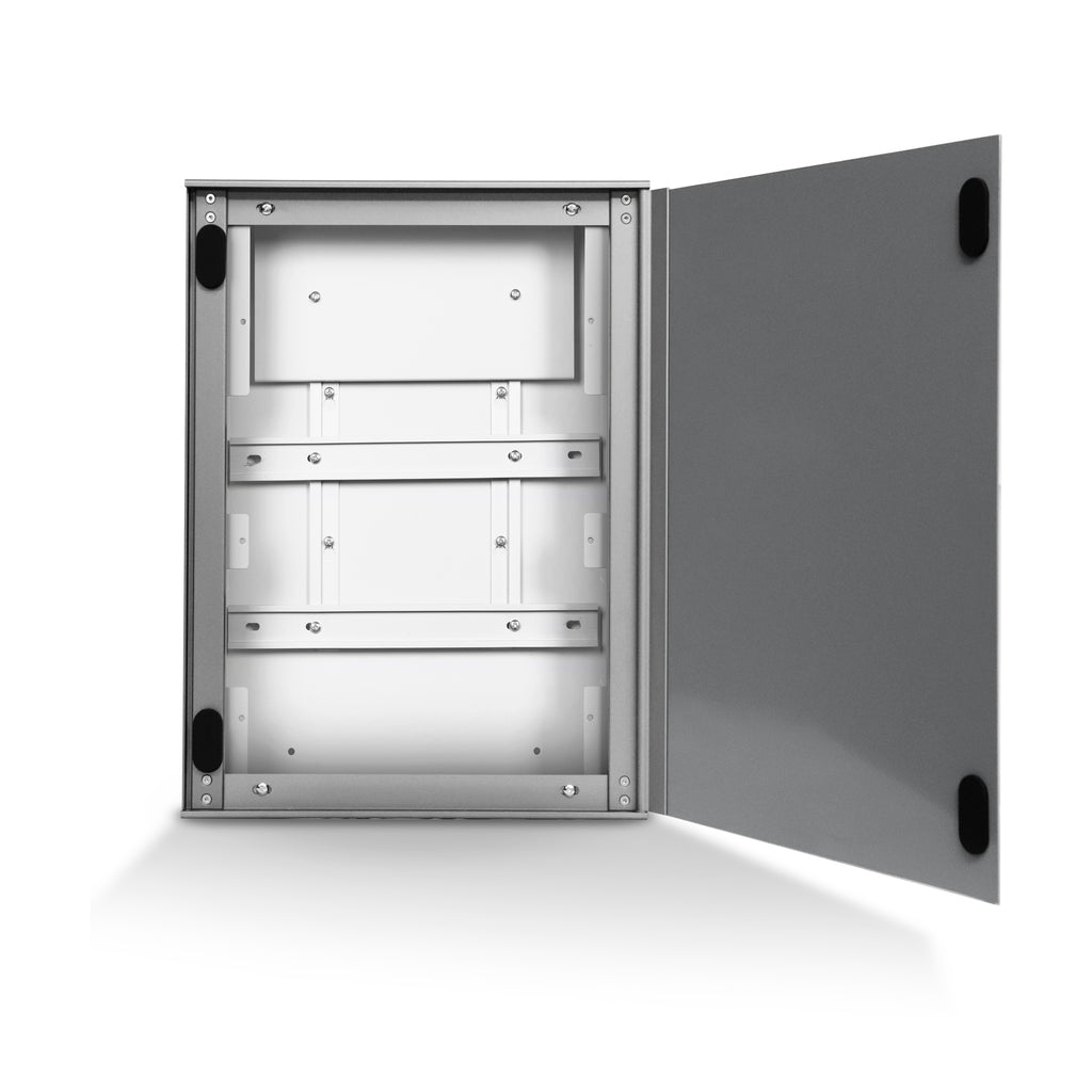 2x18 POLES Flush Mount Din rail Enclosure – Elekron Baal