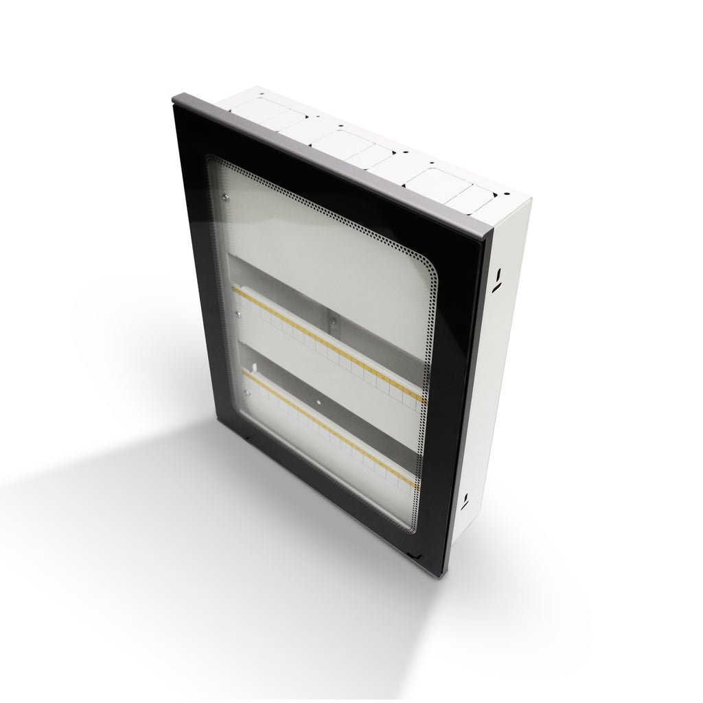 2x18 POLES Flush Mount Din rail Enclosure – Elekron Baal