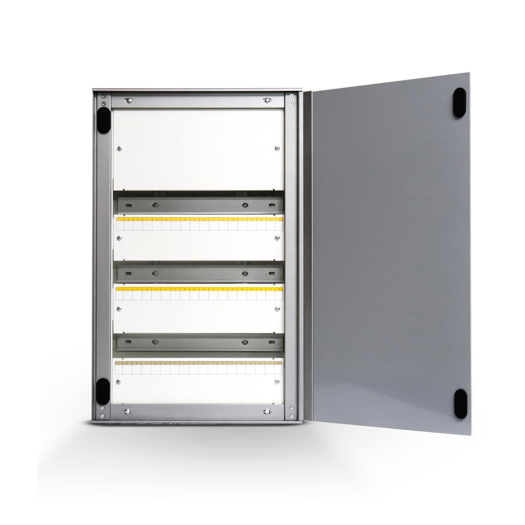 3x15 POLES Flush Mount Din rail Enclosure – Elekron Baal