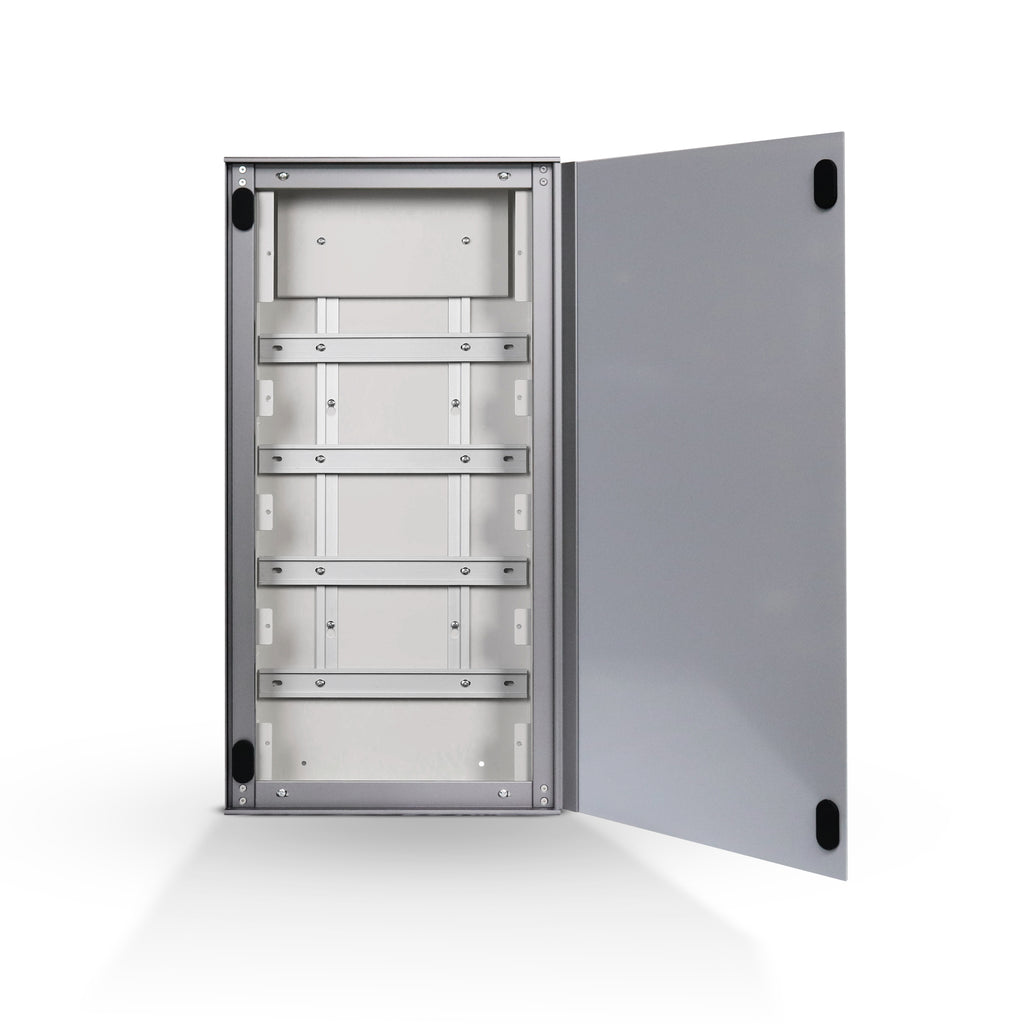 4x15 POLES Flush Mount Din rail Enclosure – Elekron Baal