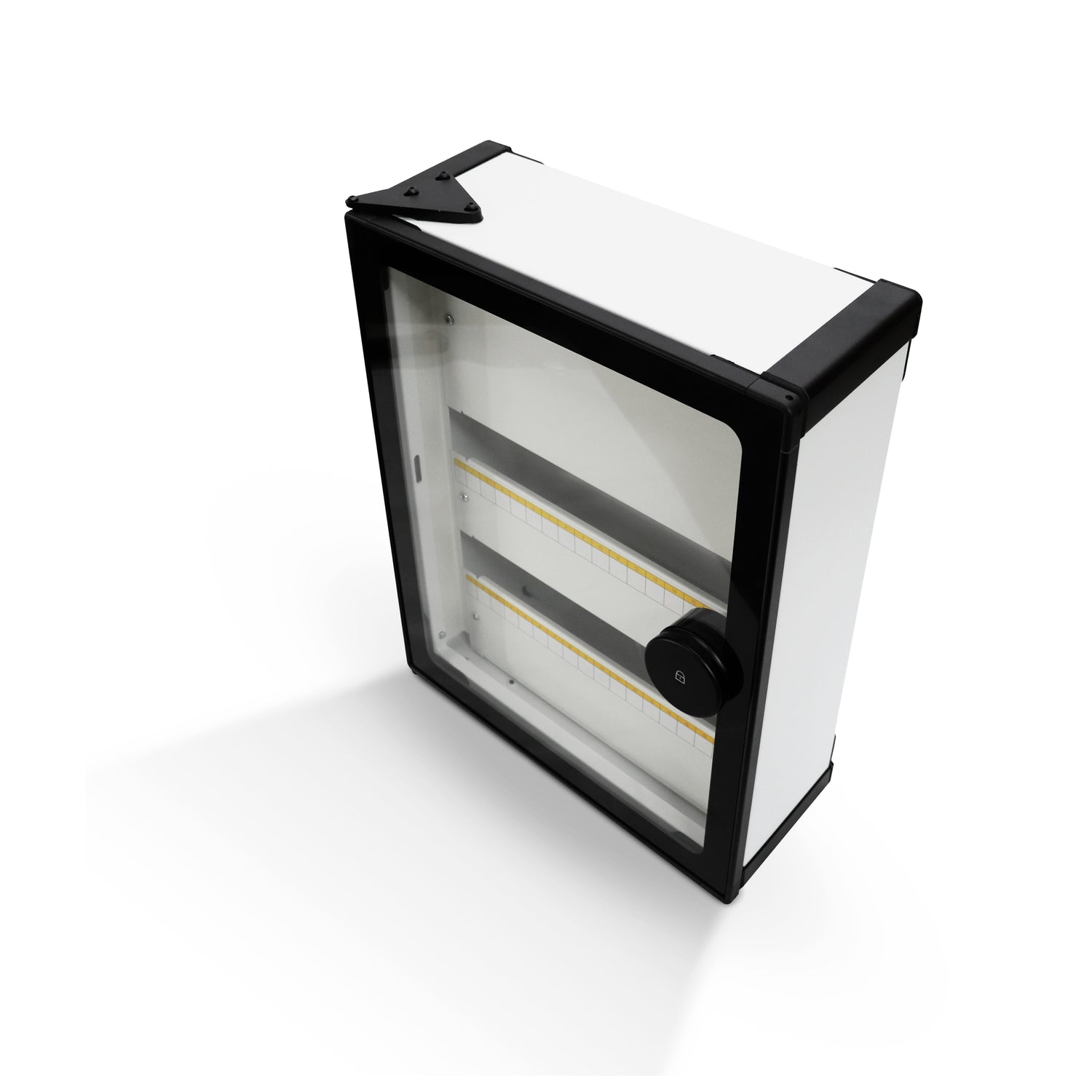 2x18 POLES Surface Mount Din rail Enclosure – Elekron Baal
