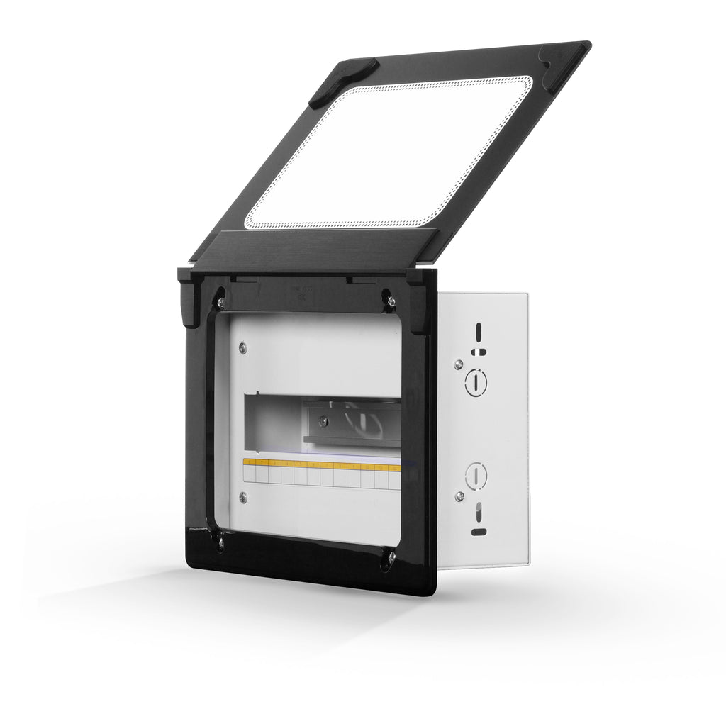1x14 POLES Flush Mount Din rail Enclosure – Elekron Baal