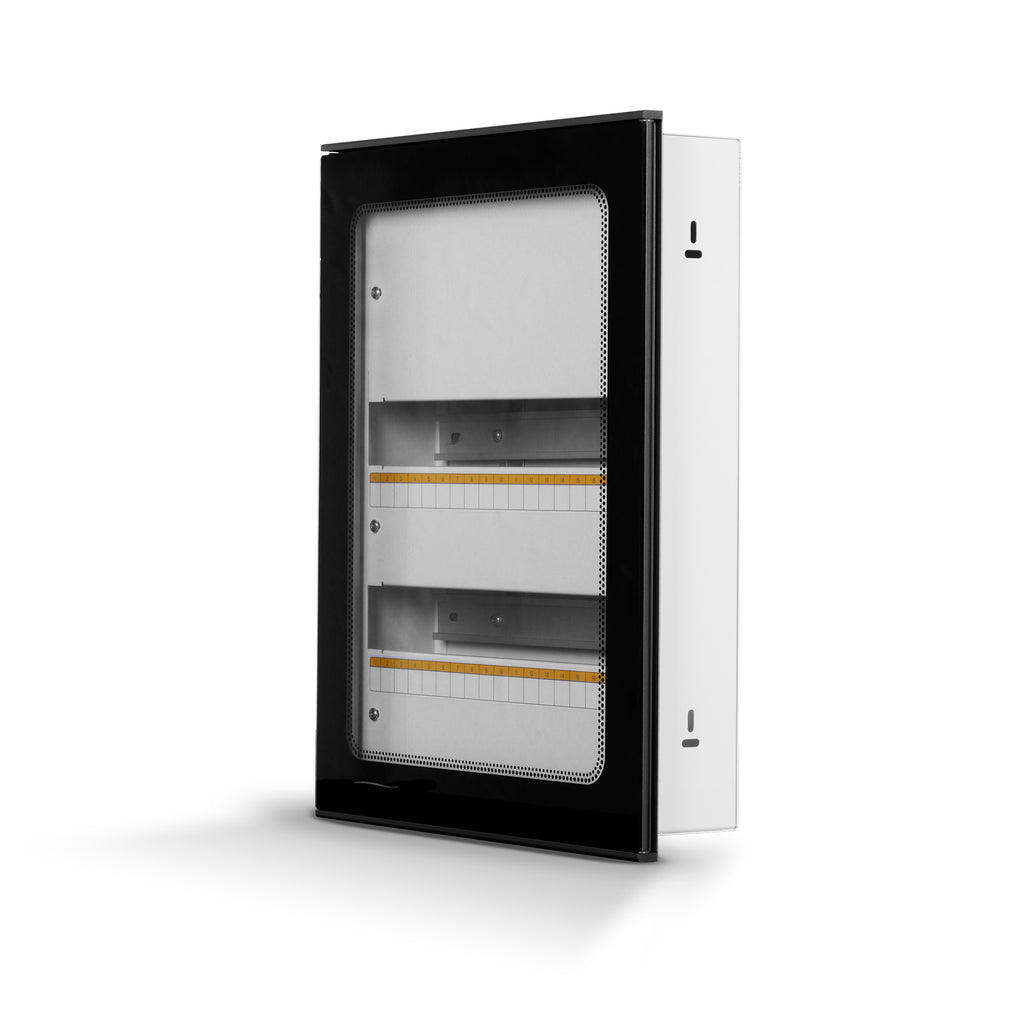 2x18 POLES Flush Mount Din rail Enclosure – Elekron Baal