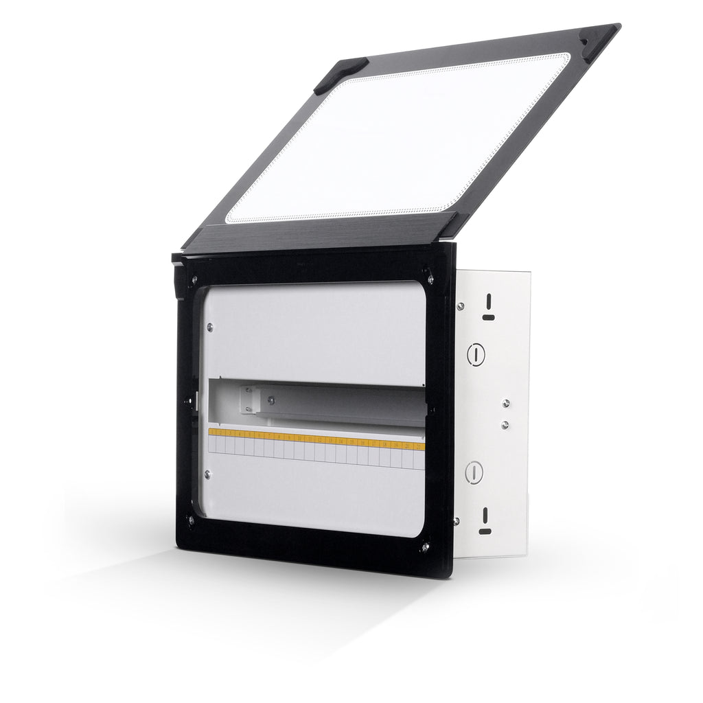 1x22 POLES Flush Mount Din rail Enclosure – Elekron Baal