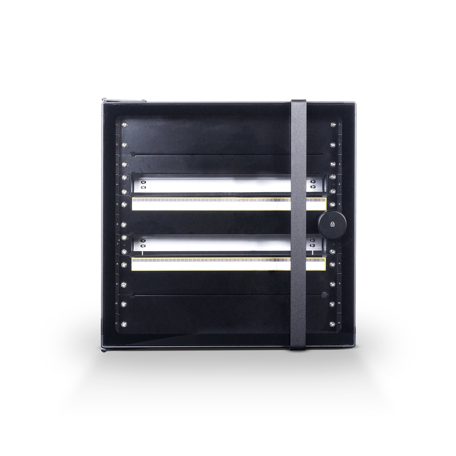 2X24 POLES Surface Mount Din rail Enclosure – Elekron Baal
